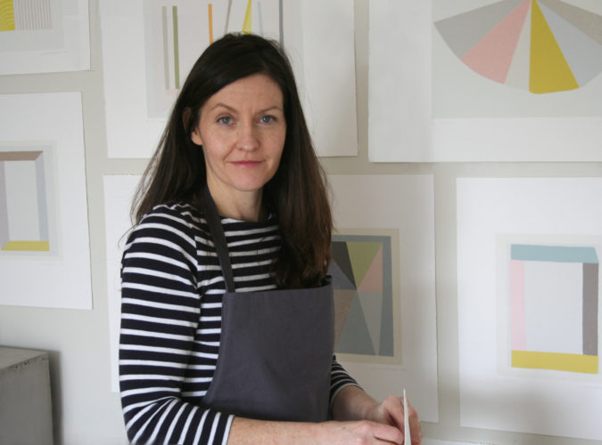 Emma Lawrenson's prints are explorations of shape, color, and balance ...