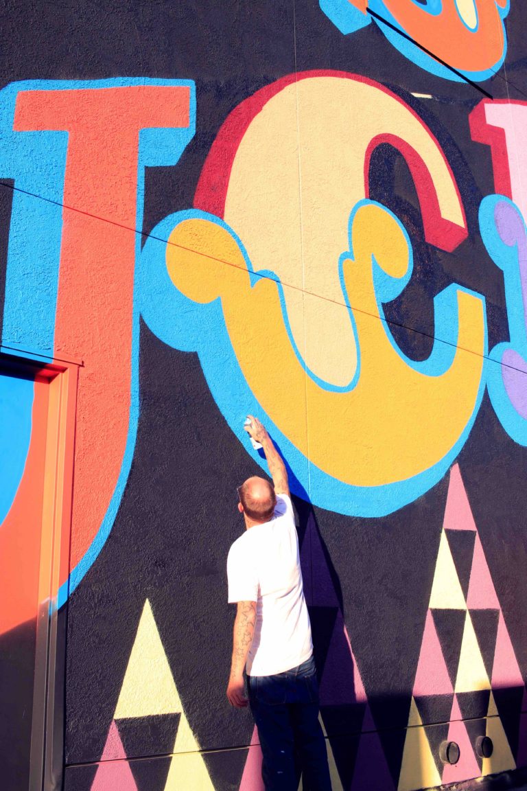 London: Guest Artist Ben Eine | Canvas: A Blog By Saatchi Art