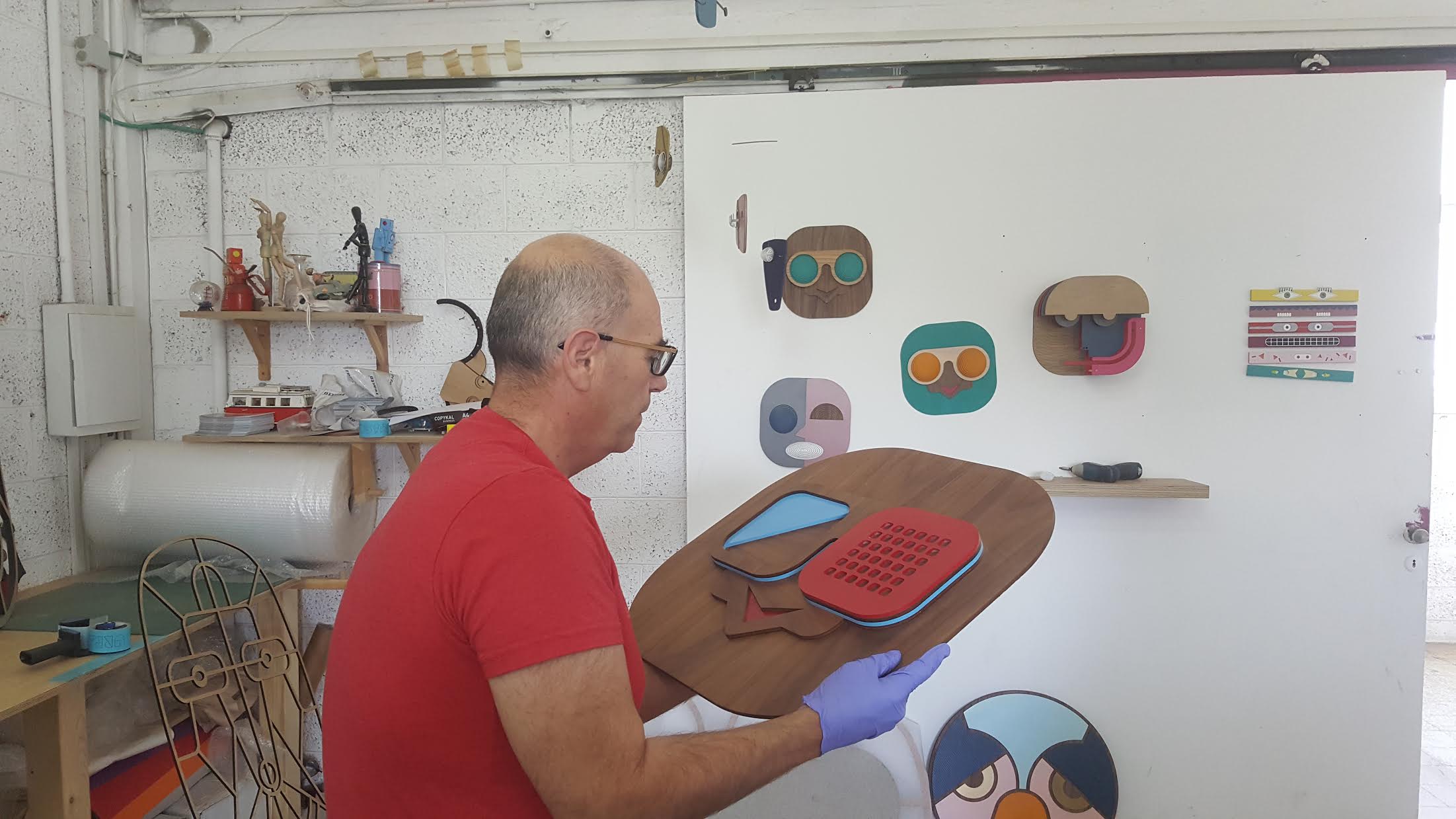 Tzachi Nevo's Creates Colorful, Abstracted Sculptures | Canvas: A Blog ...