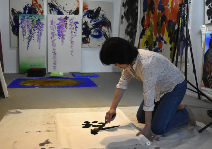 Yeachin Tsai Combines Calligraphy with Expressive Colors | Canvas: A ...