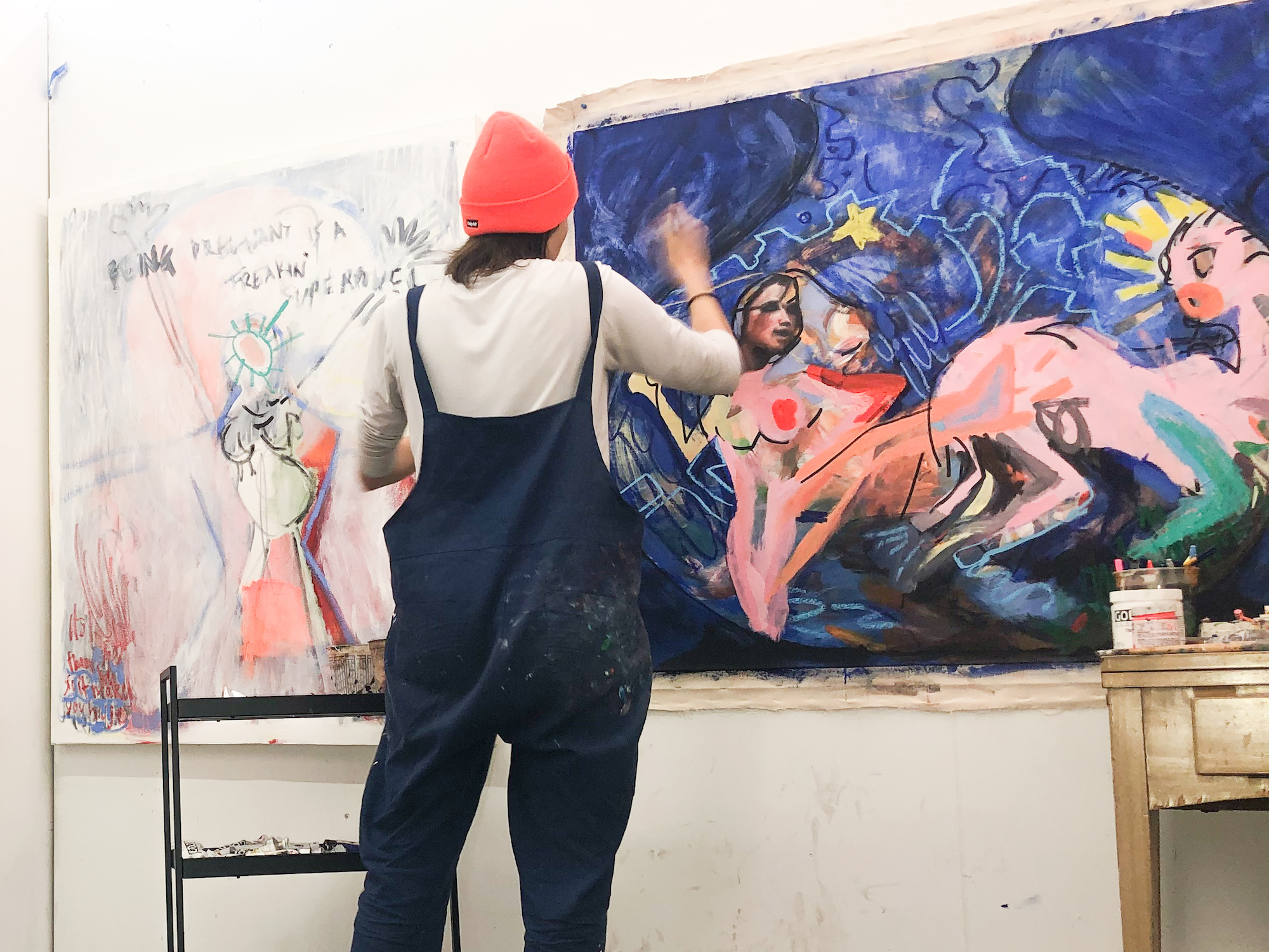 Inside the Studio with Athena Anastasiou | Canvas: A Blog By Saatchi Art