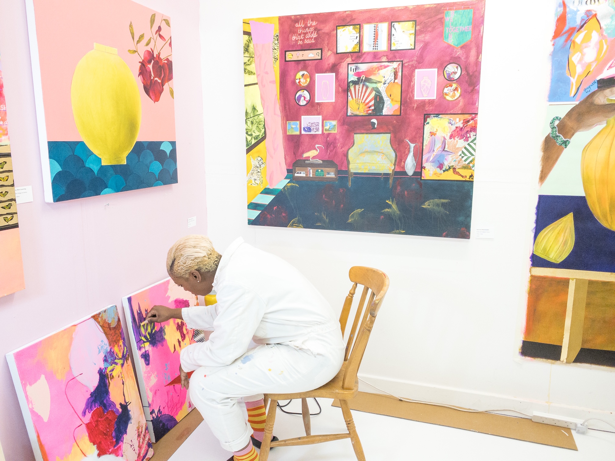 Inside the Studio: Dawn Beckles | Canvas: A Blog By Saatchi Art