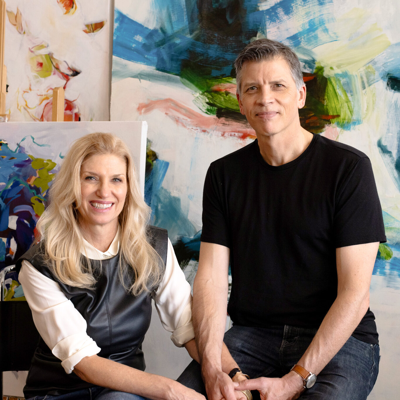 Creating Art Together: Monica and Michael Rich | Canvas: A Blog By ...